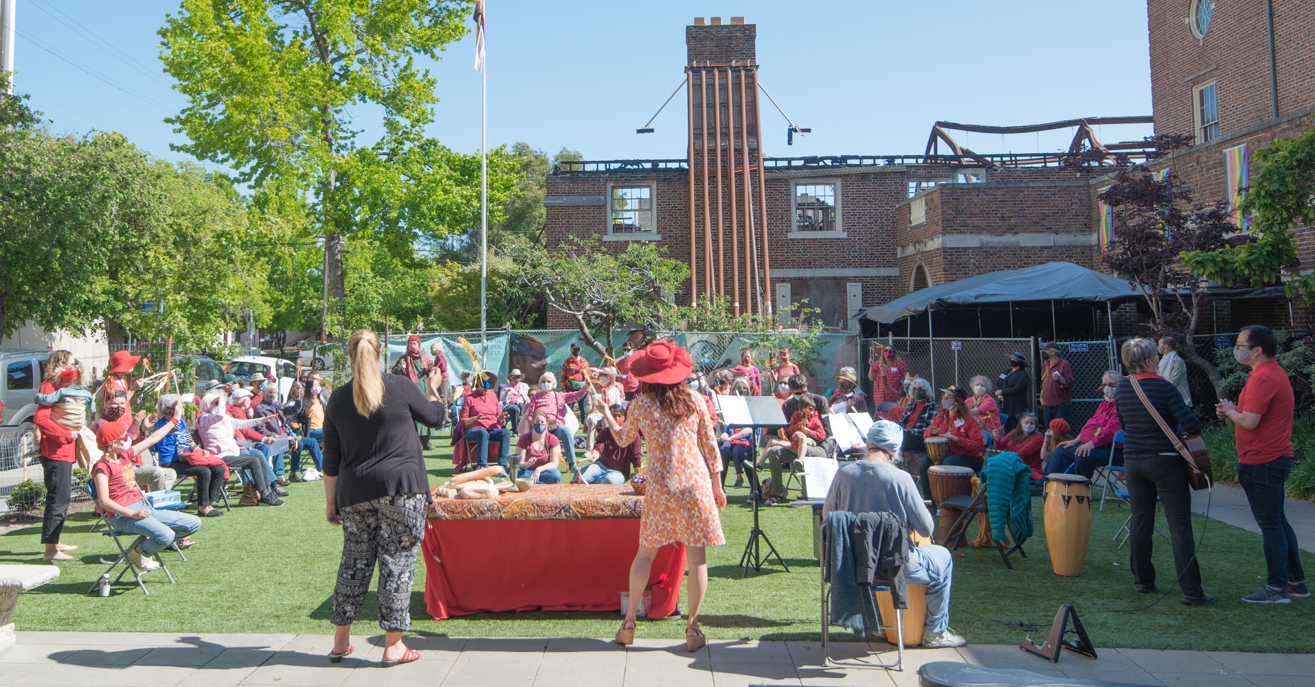 Pentecost Lawn Church Photo Album - First Church Berkeley UCC