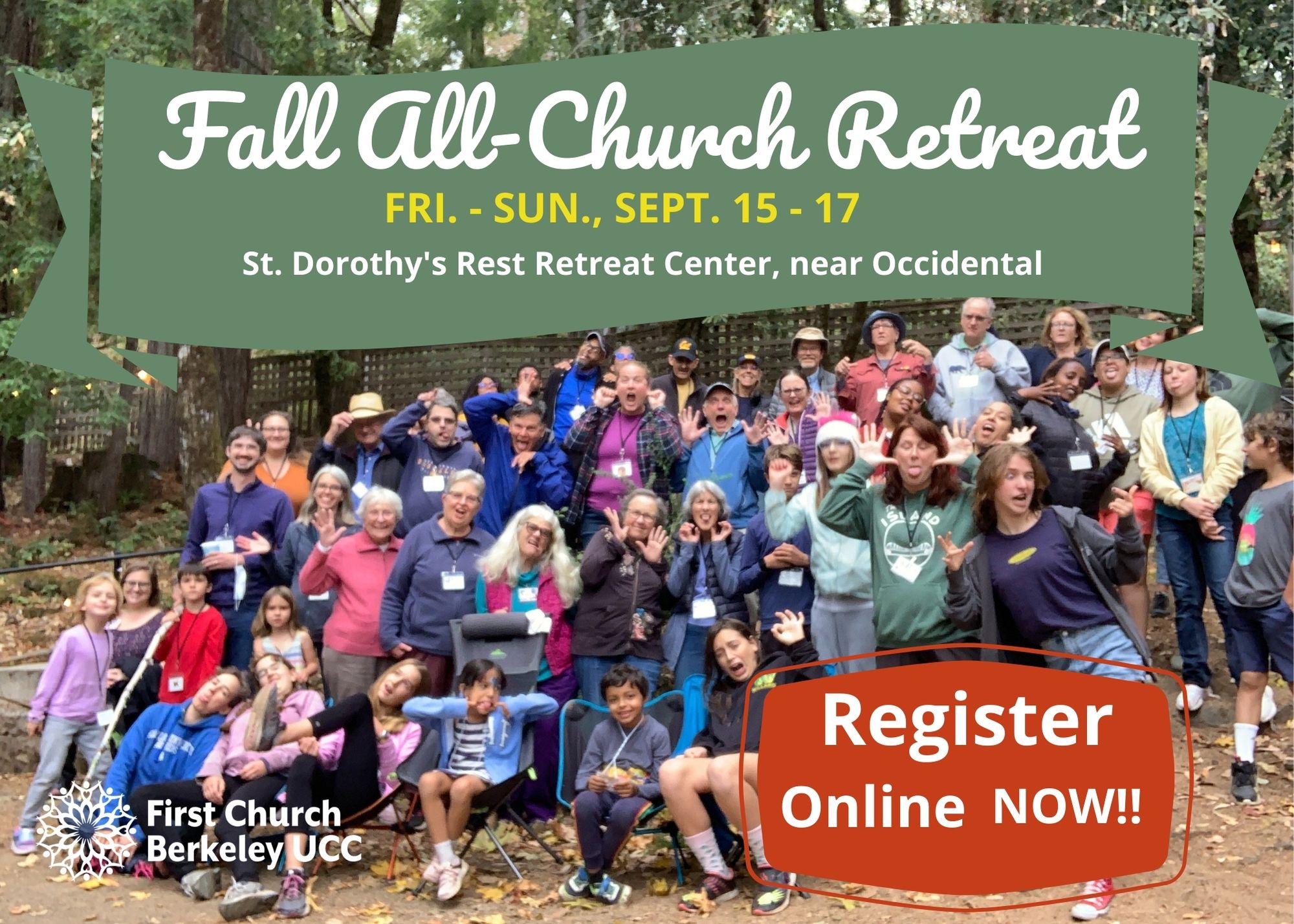 Fall All-Church Retreat 2023 - First Church Berkeley UCC