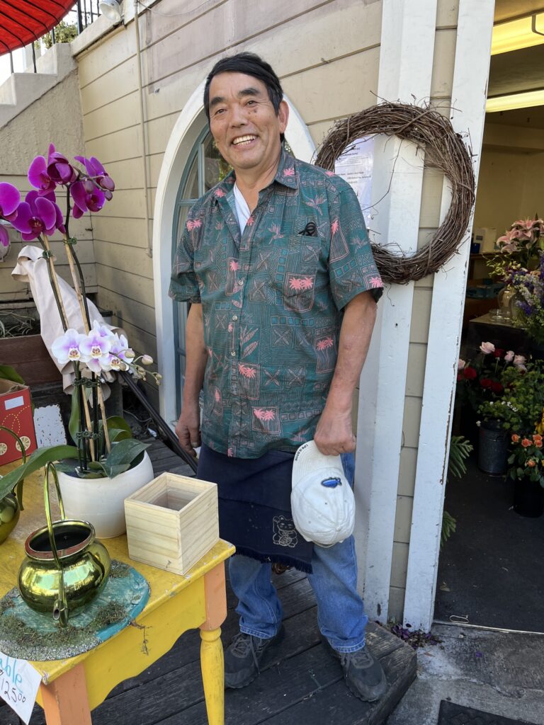 Church Florist Sumito Retires - First Church Berkeley UCC